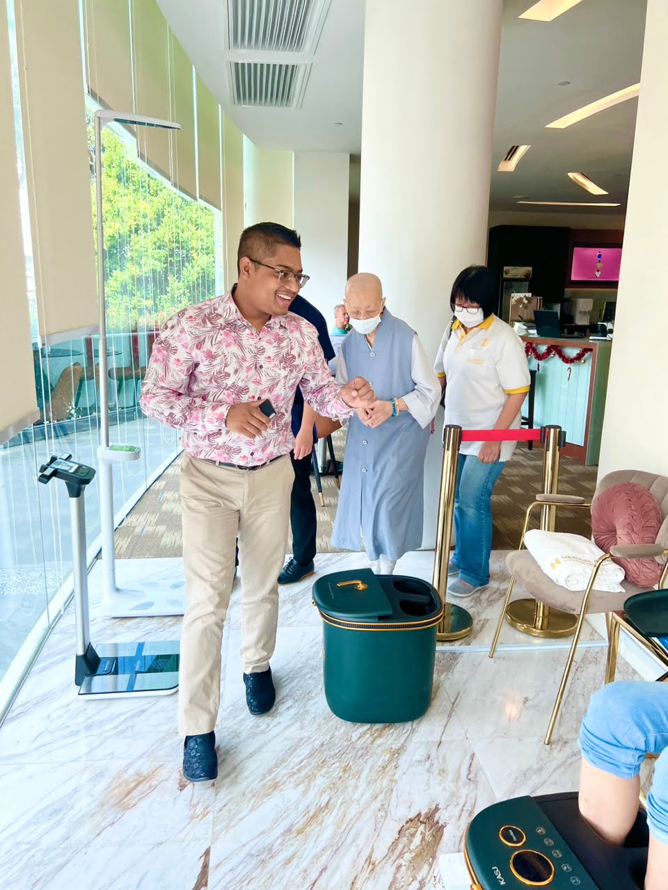 Visit From Pure Lotus Hospice Of Compassion - H Ambulatory Care Centre ...